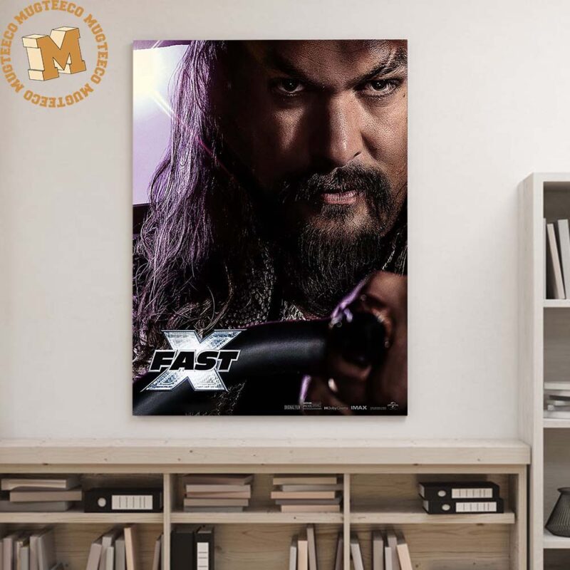 Fast X Jason Momoa The Fast Saga Decoration Poster Canvas - Mugteeco