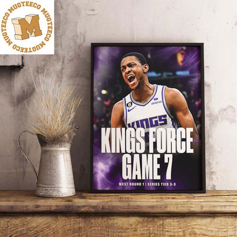 Sacramento Kings clinched playoffs 2023 NBA Poster Canvas - Mugteeco