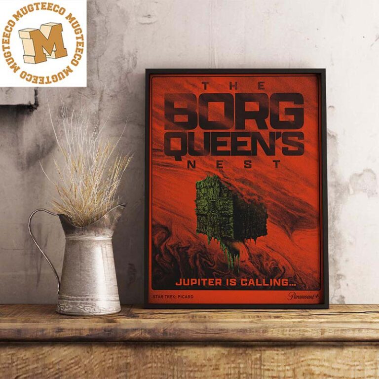 Star Trek Picard The Borg Queen's Nest Borg Cube Home Decor Poster ...