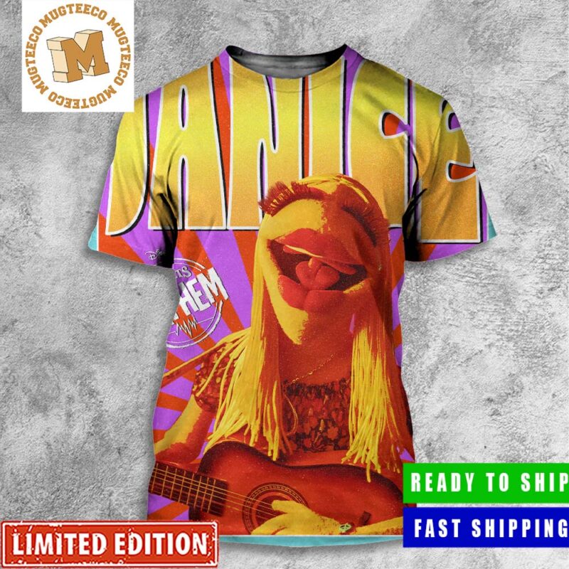 The Muppets Mayhem Janice Lead Guitar Player All Over Print Shirt ...
