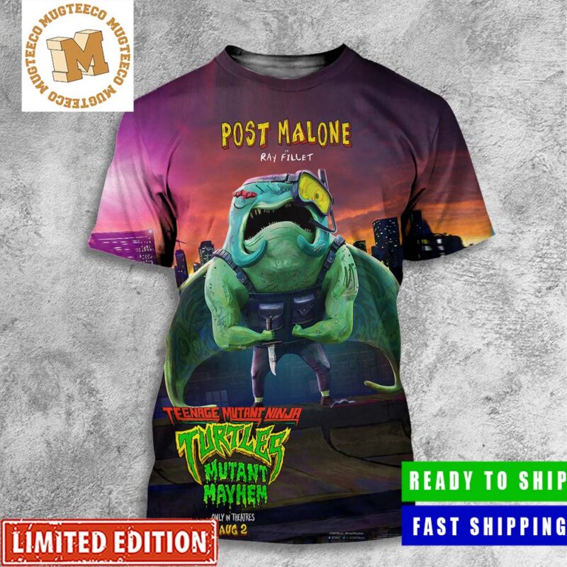 Ray Fillet By Post Malone In Teenage Mutant Ninja Turtles Mutant Mayhem ...