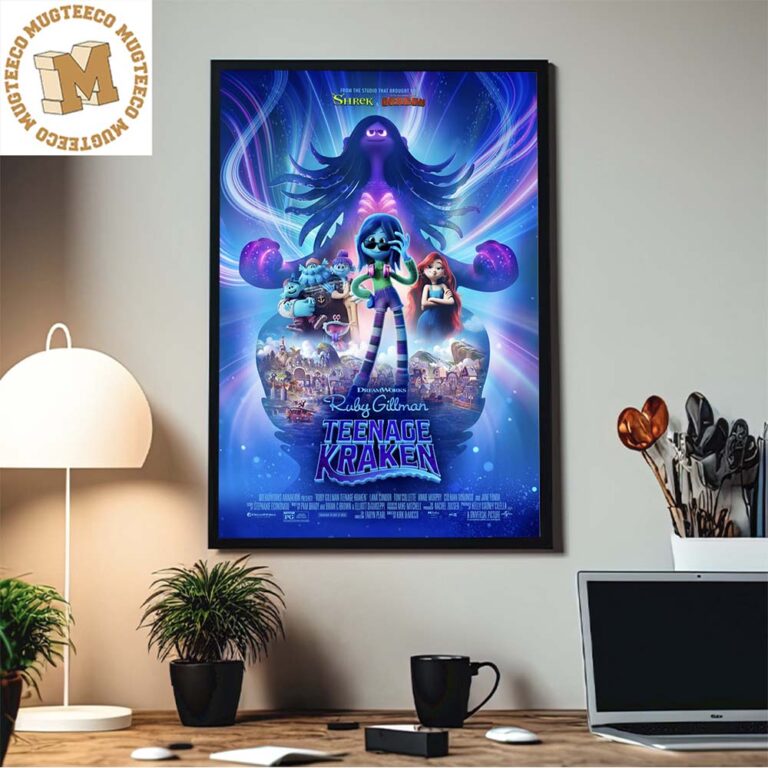 Ruby Gillman Teenage Kraken Dreamworks Next Movie Official Home Decor ...