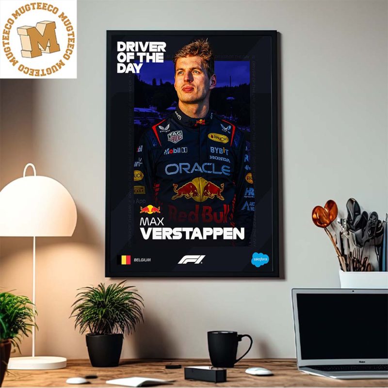 Formula 1 Belgium Grand Prix Driver Of The Day Max Verstappen Home ...
