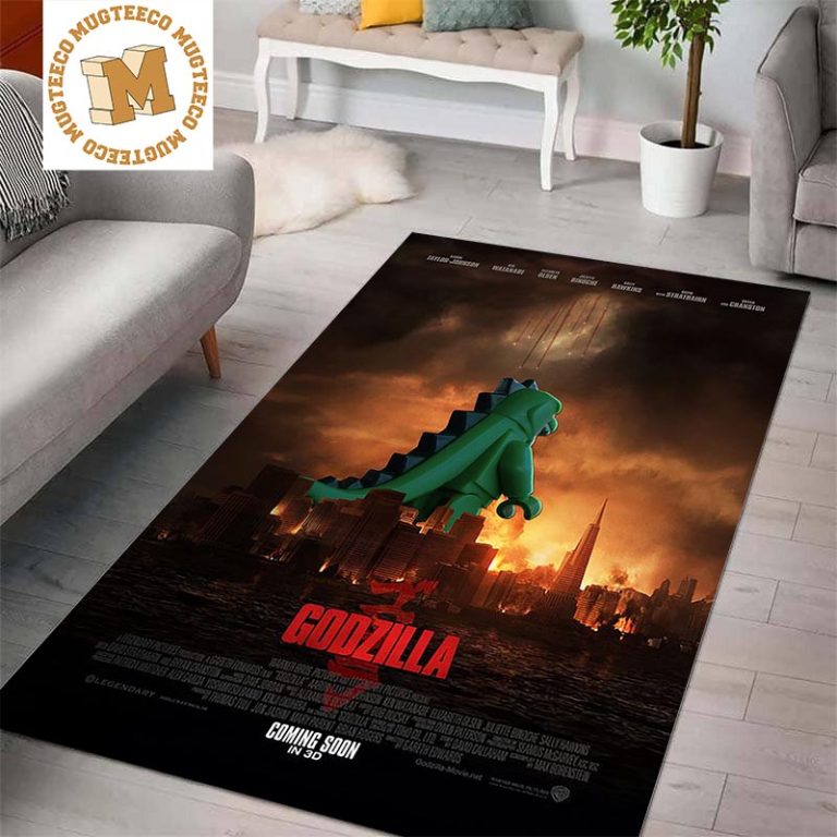 LEGO Jurassic World Video Game Official Box Art Area Rug Home Decor ...