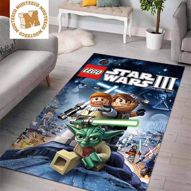 Lego The Lord Of The Rings Villain Art Area Rug Home Decor - Mugteeco