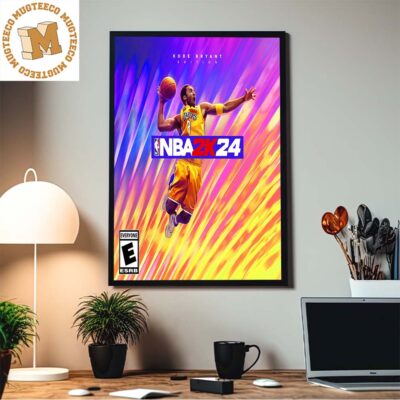 NBA 2K24 Kobe Bryant Edition Official Cover Athlete By Kobe Bryant Home ...