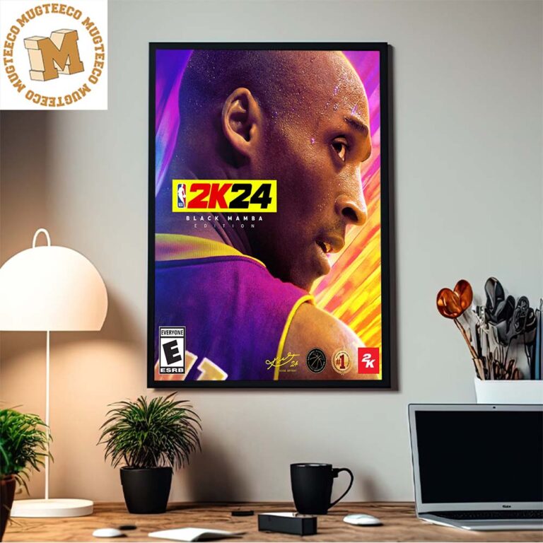 NBA 2K24 Kobe Bryant Edition Official Cover Athlete By Kobe Bryant All ...
