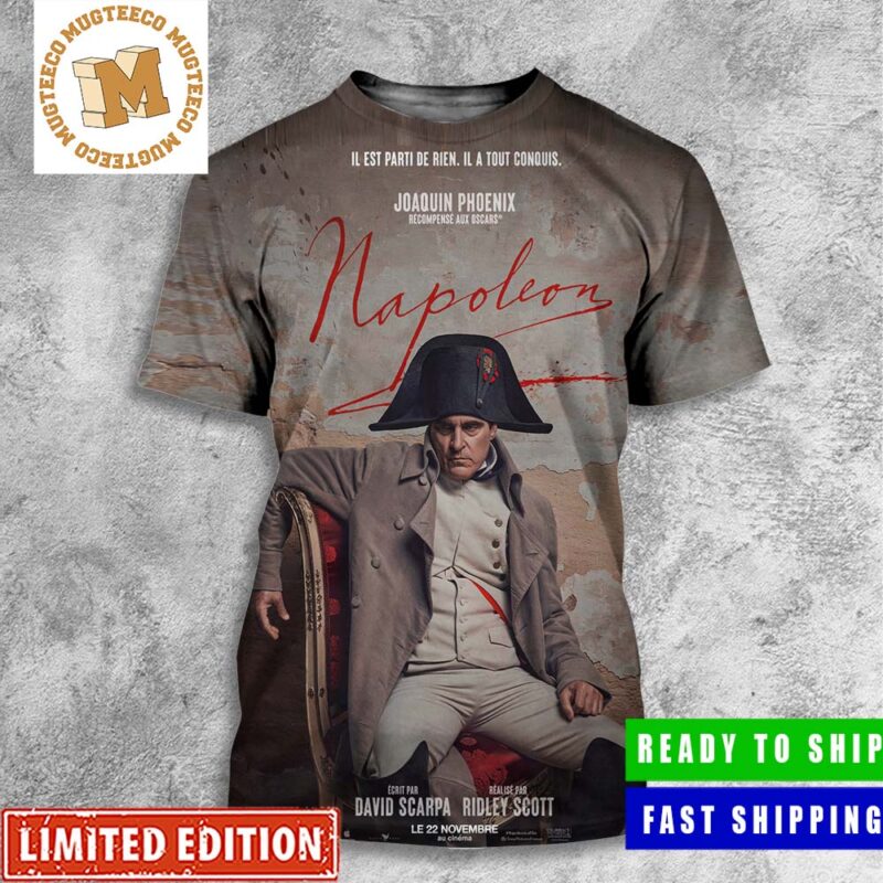 Napoleon The French Poster For Ridley Scott And Starring Joaquin ...