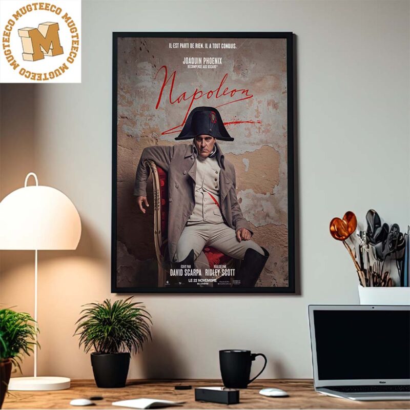Napoleon The French Poster For Ridley Scott And Starring Joaquin ...