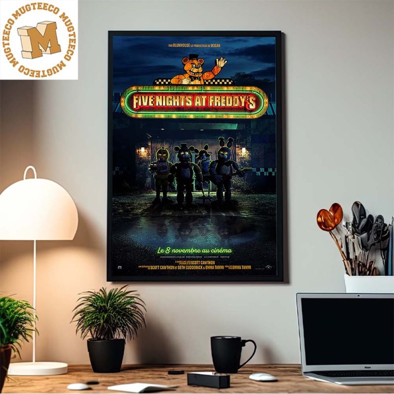 Chuck E Cheese Five Nights Of Fun Poster All Over Print Shirt - Mugteeco