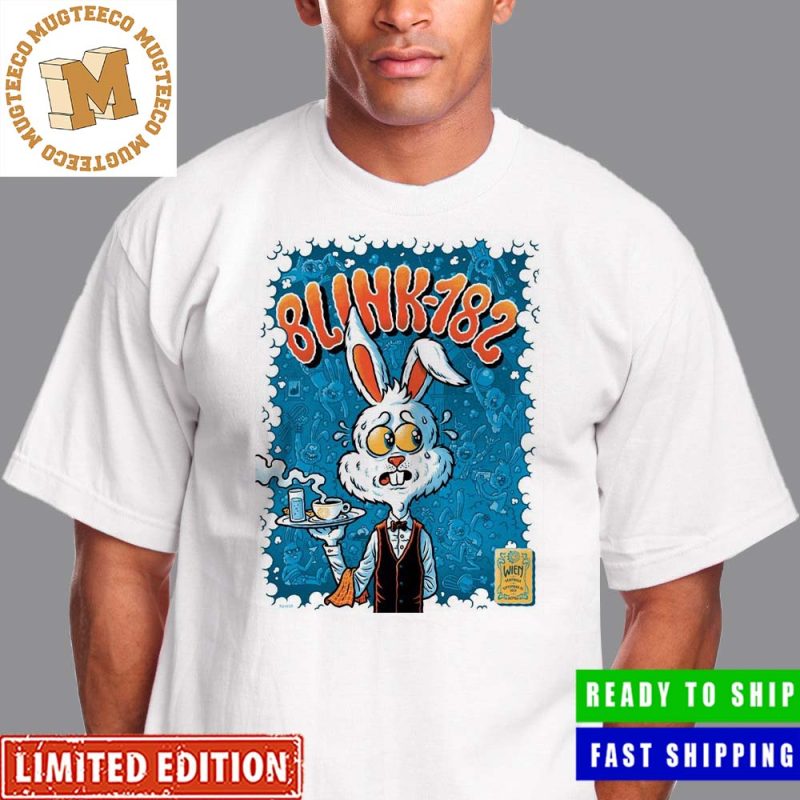 Blink 182 Wien Event September 20 2023 Rabbit Waiter Special Poster ...