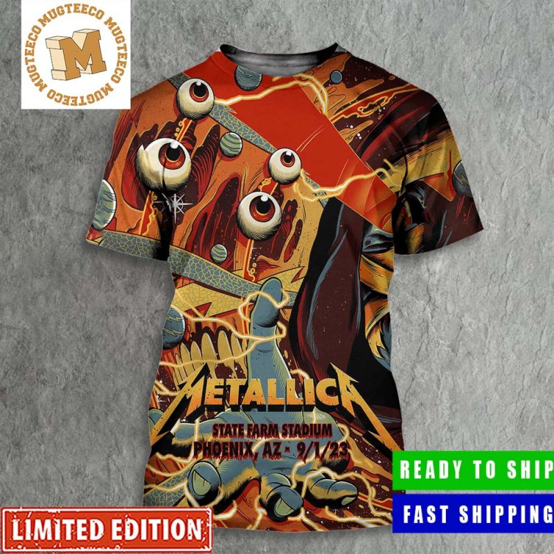 Metallica Tonight In Phoenix AZ State Farm Stadium M72 World Tour First ...