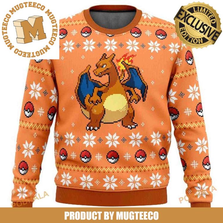 Charizard Evolution Pokemon Christmas Decorations Ornament - Mugteeco