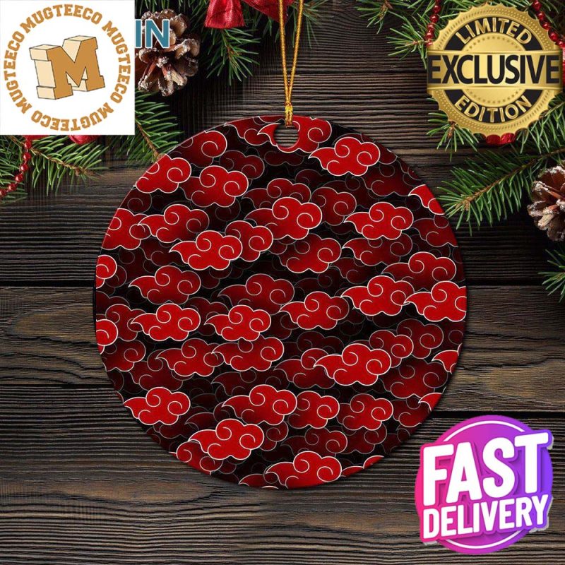 Naruto Anime Akatsuki Cloud 2023 Holiday Christmas Decorations Ornament ...