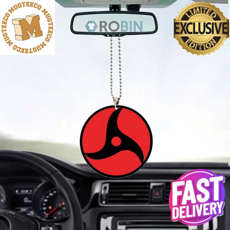 Naruto Anime Akatsuki Itachi Mangekyou Sharingan Christmas Car Ornament ...