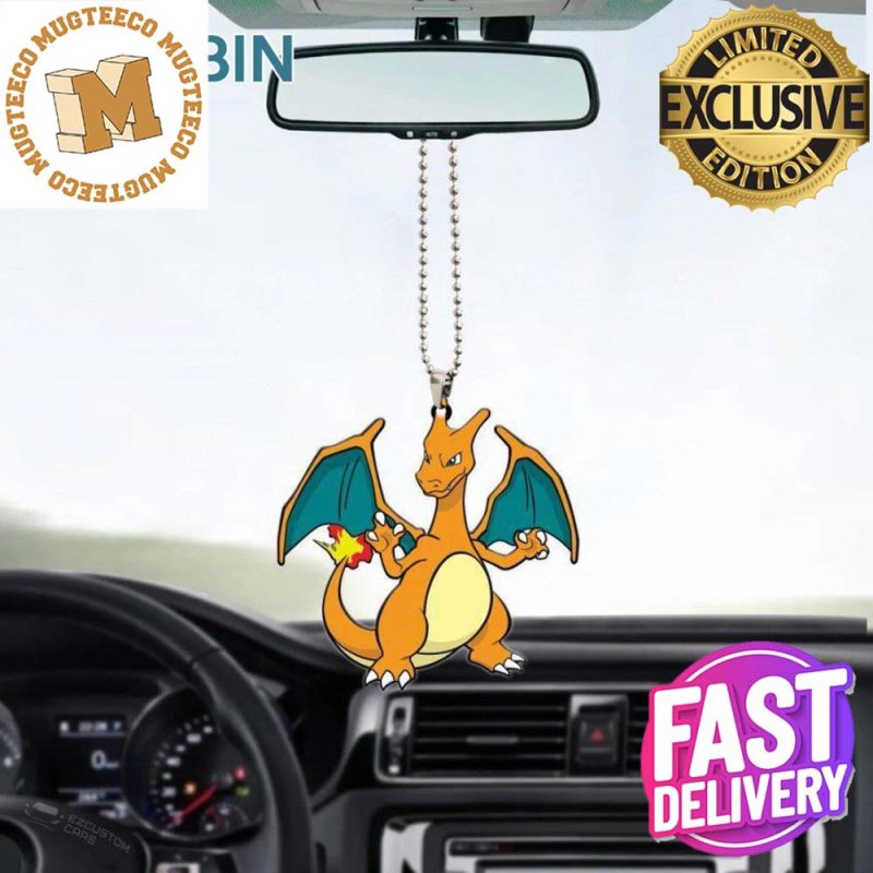 Pokemon Charizard Holiday Gifts Christmas Decorations Ornament - Mugteeco