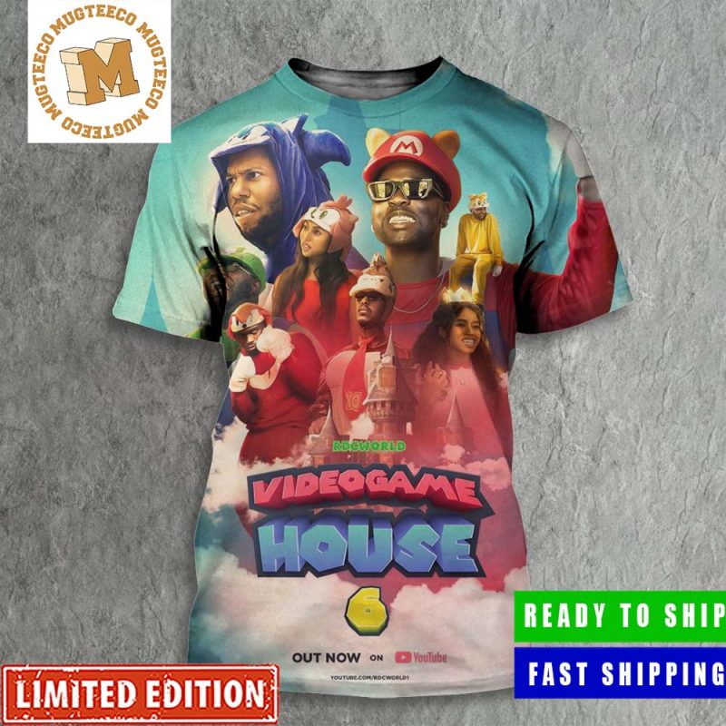 RDC World Video Game House In Mario Style Poster All Over Print Shirt ...