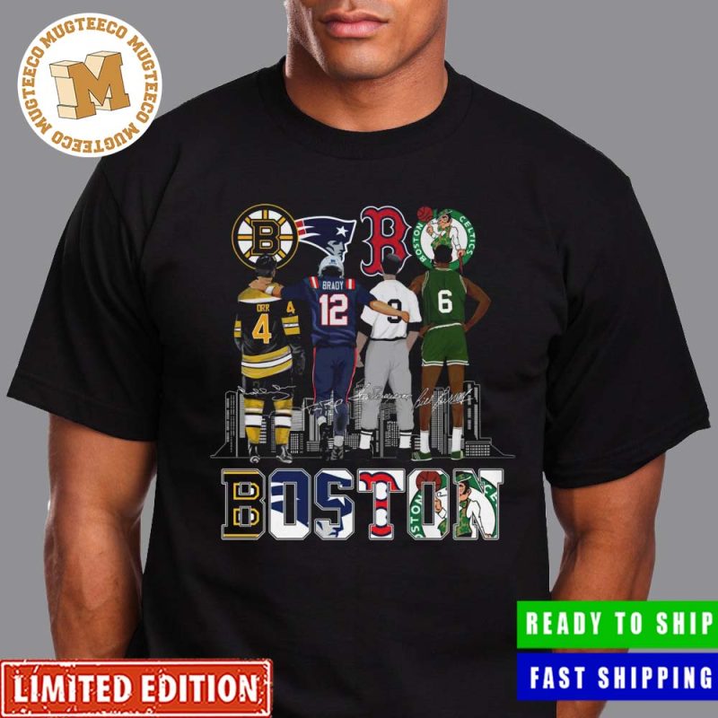 Boston City Of Champions Legends Celtics Bruins Red Sox and New England ...