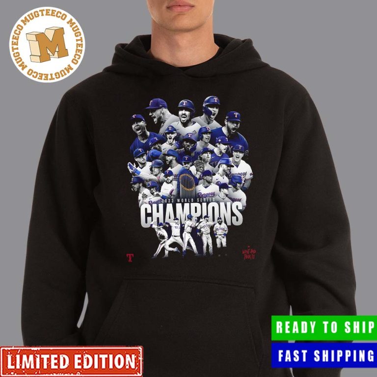 Texas Rangers 2023 World Series Champions Logo Rawlings Baseball ...