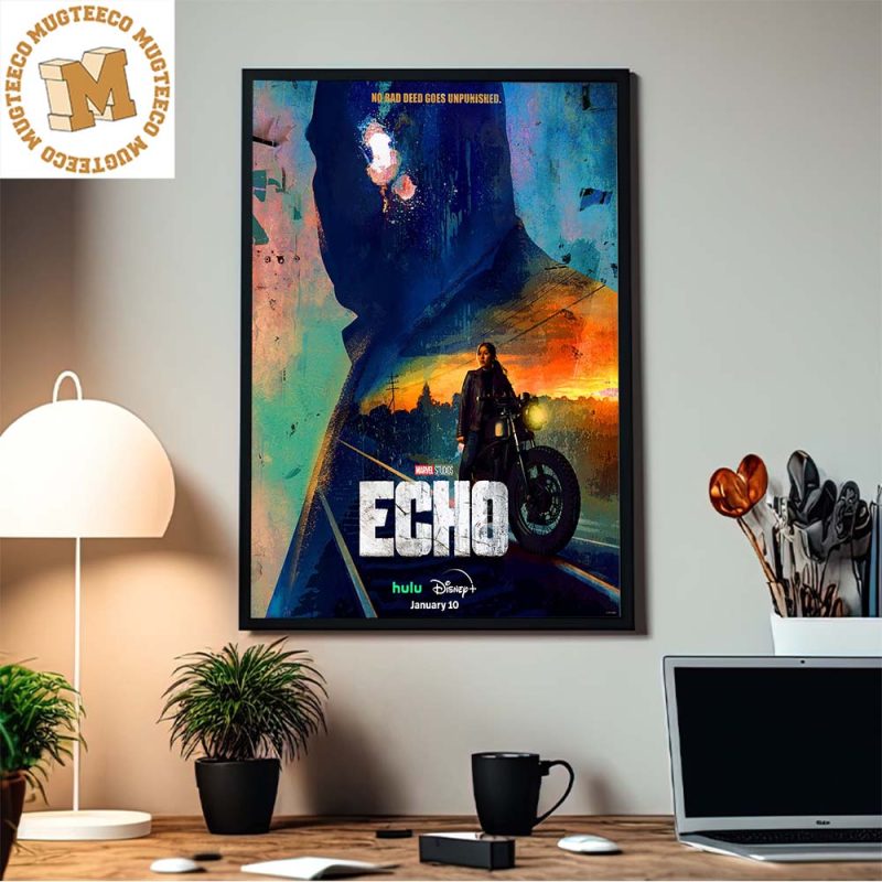 Marvel Echo New Poster No Bad Deed Goes Unpunished Home Decor Poster Canvas - Mugteeco