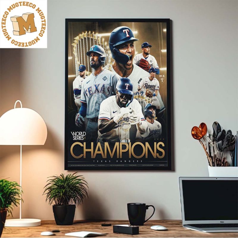 Congrats Texas Rangers Are 2023 World Series Champions MLB Home Decor ...