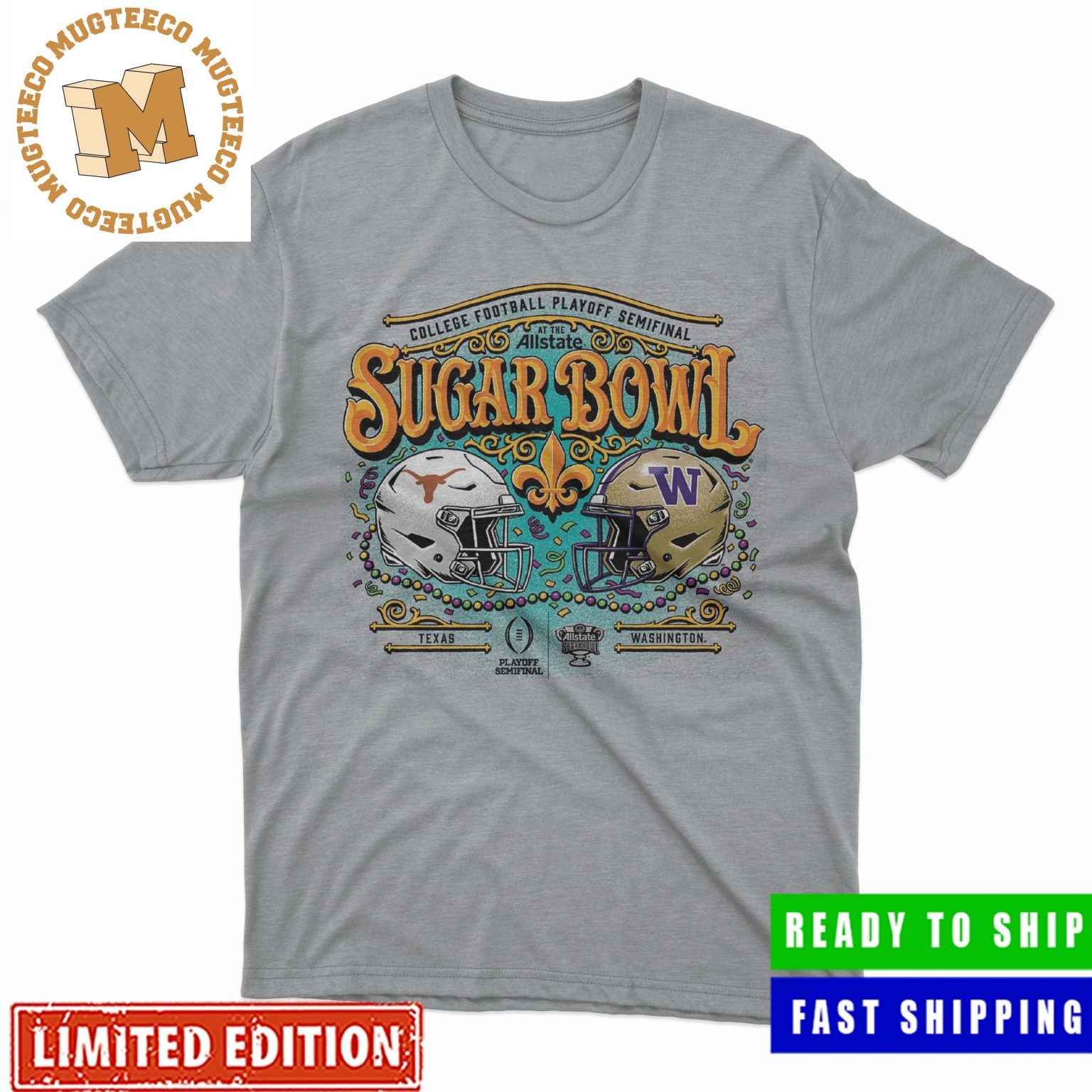 College Football Playoff Semifinal 2024 Allstate Sugar Bowl Helmet ...