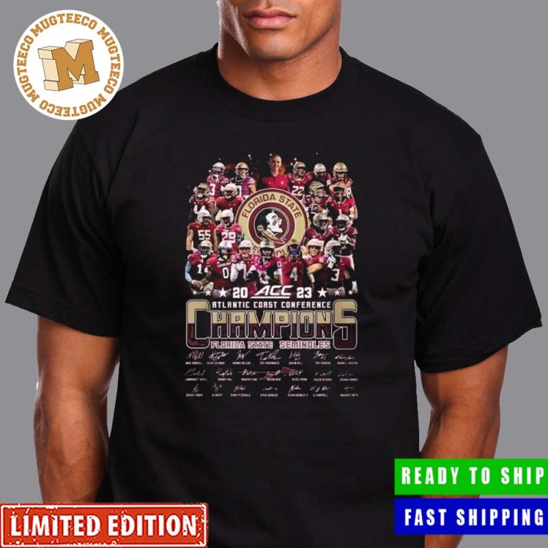 Florida State Seminoles Wins 2023 ACC Champions Home Decor Poster ...