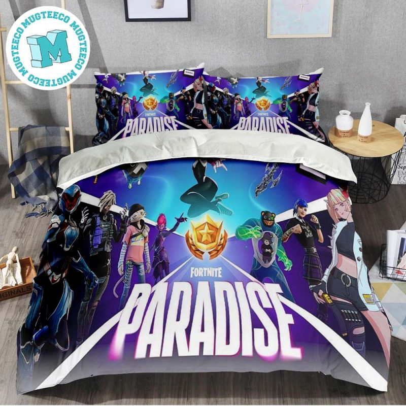 Best Fortnite Paradise Chapter 3 Season 4 Bedding Set Twin - Mugteeco