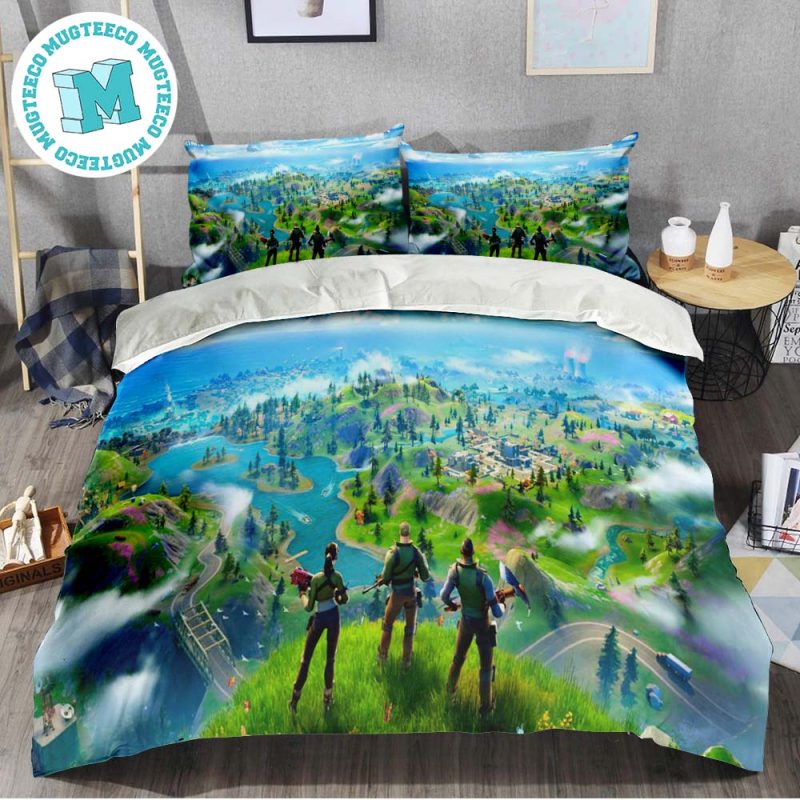 Fortnite End Game Bed Sheets Twin - Mugteeco