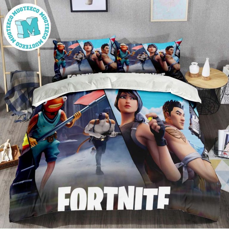 Fortnite Epic Game Bedding Set Full - Mugteeco