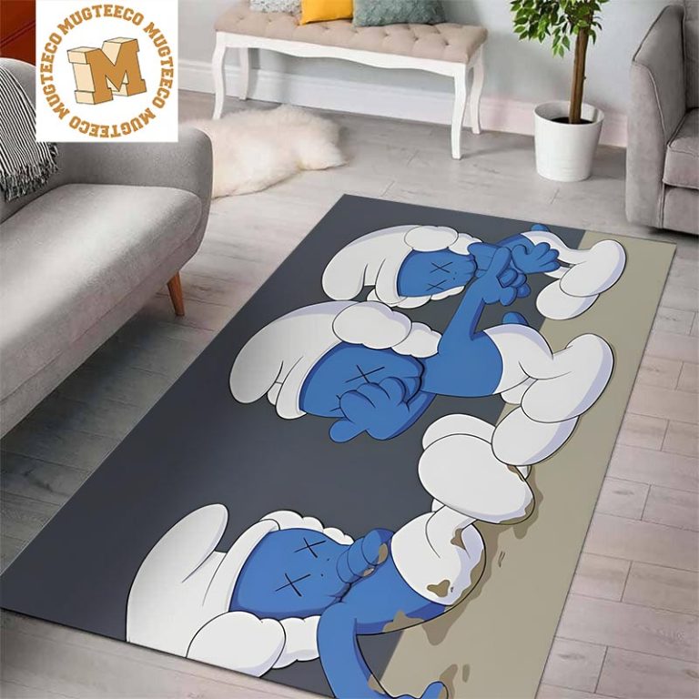 Kaws Companion Flayed Nike Off White Brand Rug Carpet - Mugteeco
