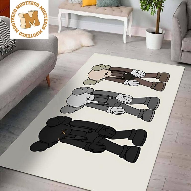 Kaws Small Lie All 3 Colorway Figure For Living Room Carpet Rugs - Mugteeco