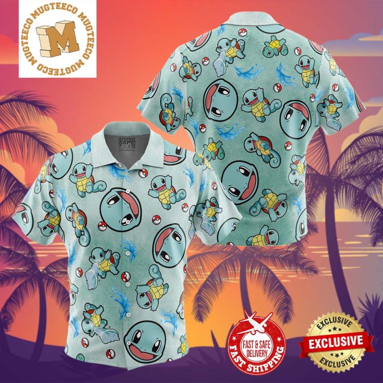 Bulbasaur Pattern Pokemon Summer 2024 Hawaiian Shirt For Family - Mugteeco