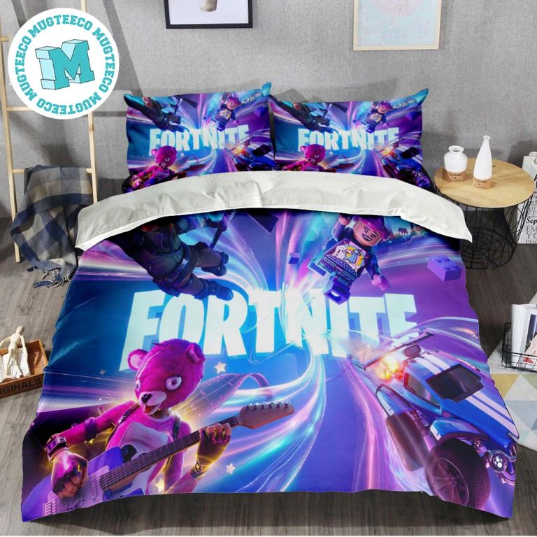 Fortnite Original Chapter 1 Map Bedding Set - Mugteeco