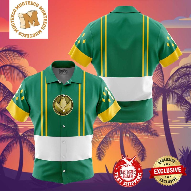 Green Ranger Ninjetti Mighty Morphin Power Rangers Summer 2024 Hawaiian ...