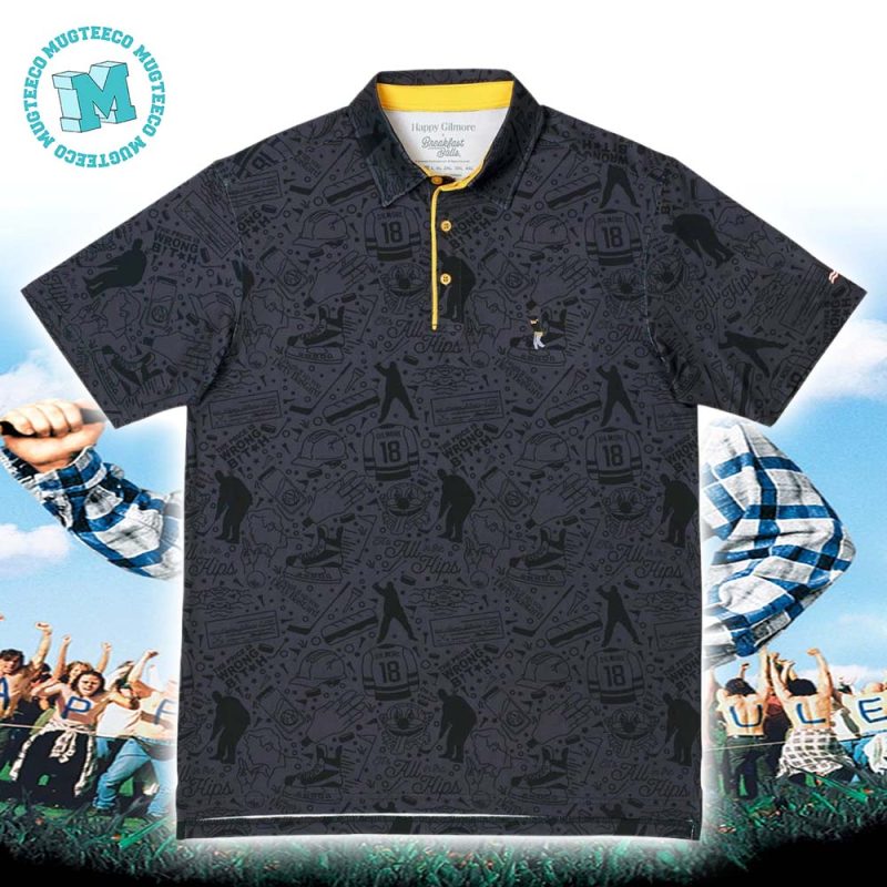 Happy Gilmore Just Tap It In Summer Polo Shirt - Mugteeco