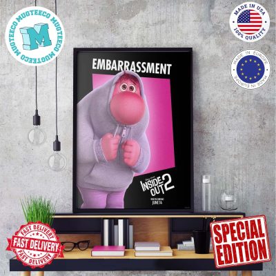 Official First Individual Poster Character Embarrassment For Inside Out ...