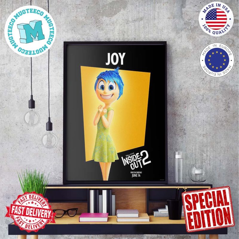 Official First Individual Poster Character Joy For Inside Out 2 ...