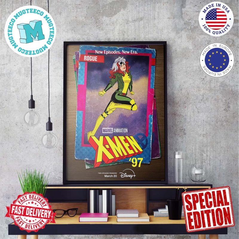 Official Poster For Marvel Animation X-Men 97 Card Rogue New Episodes ...