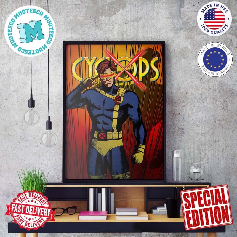 Poster Cyclops Promotional Art For X-Men 97 Poster Canvas For Home ...