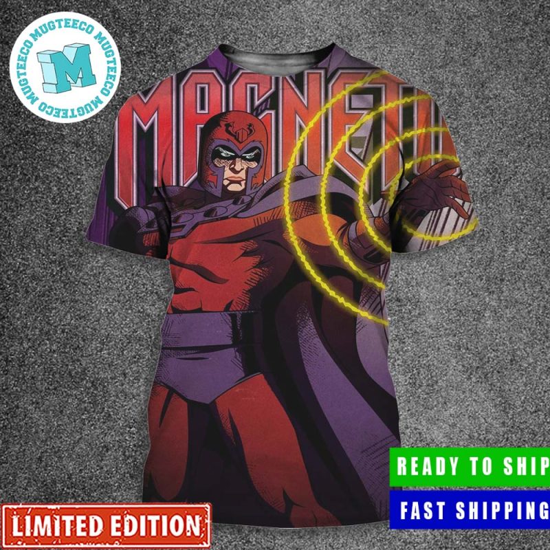 Poster Magneto Promotional Art For X-Men 97 All Over Print Shirt - Mugteeco