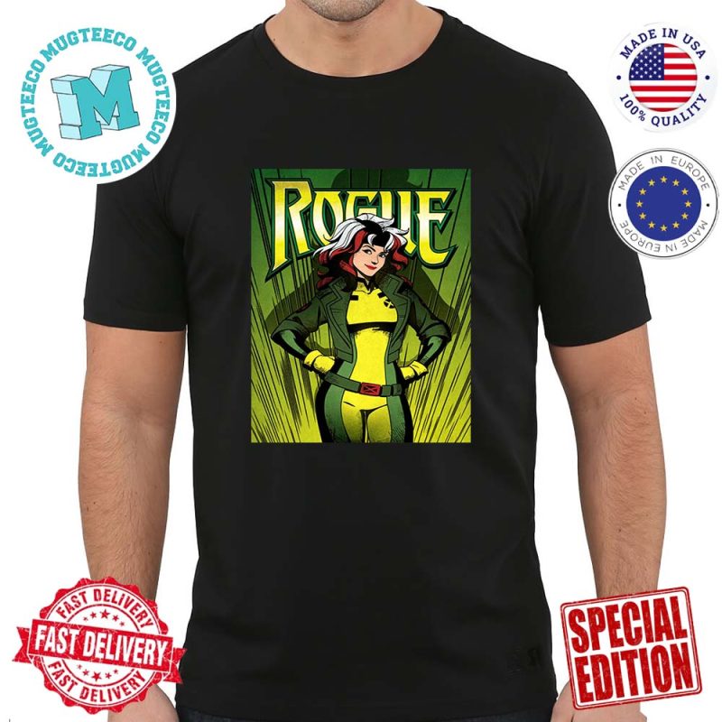 Poster Rogue Promotional Art For X-Men 97 Premium T-Shirt - Mugteeco
