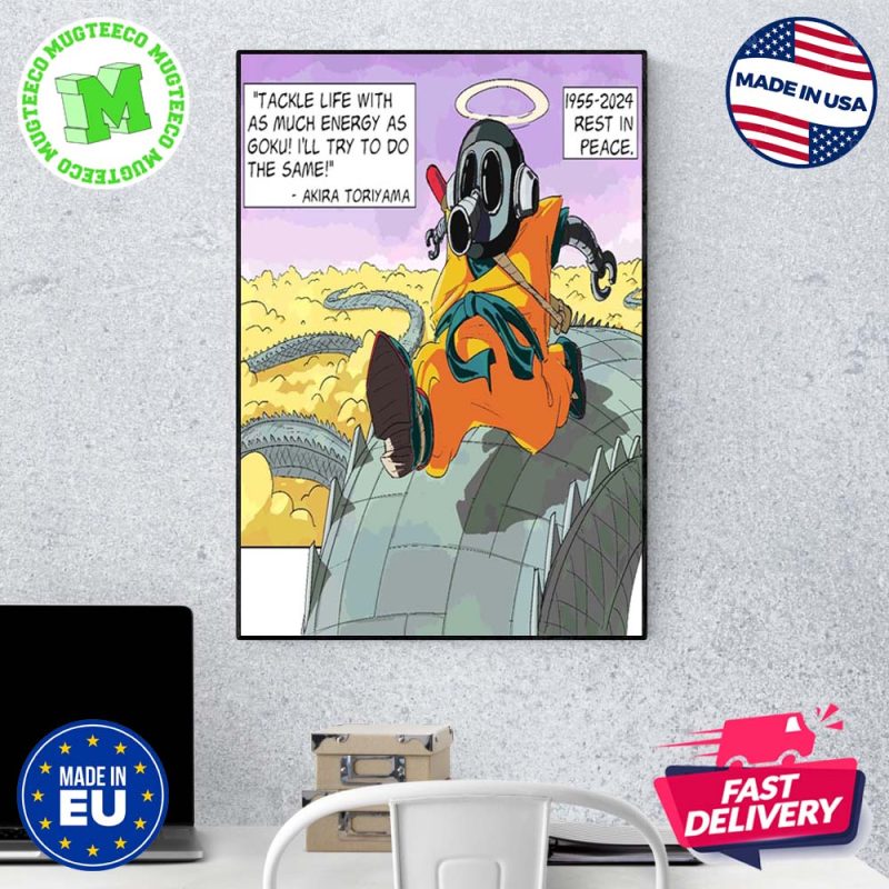 RIP Akira Toriyama 1955 2024 Dragon Ball Snake Way Home Decor Poster ...