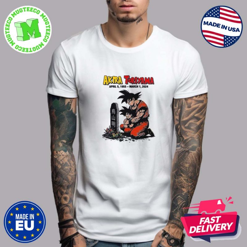 RIP Akira Toriyama Dragon Ball Son Goku Son Goten Unisex T Shirt - Mugteeco