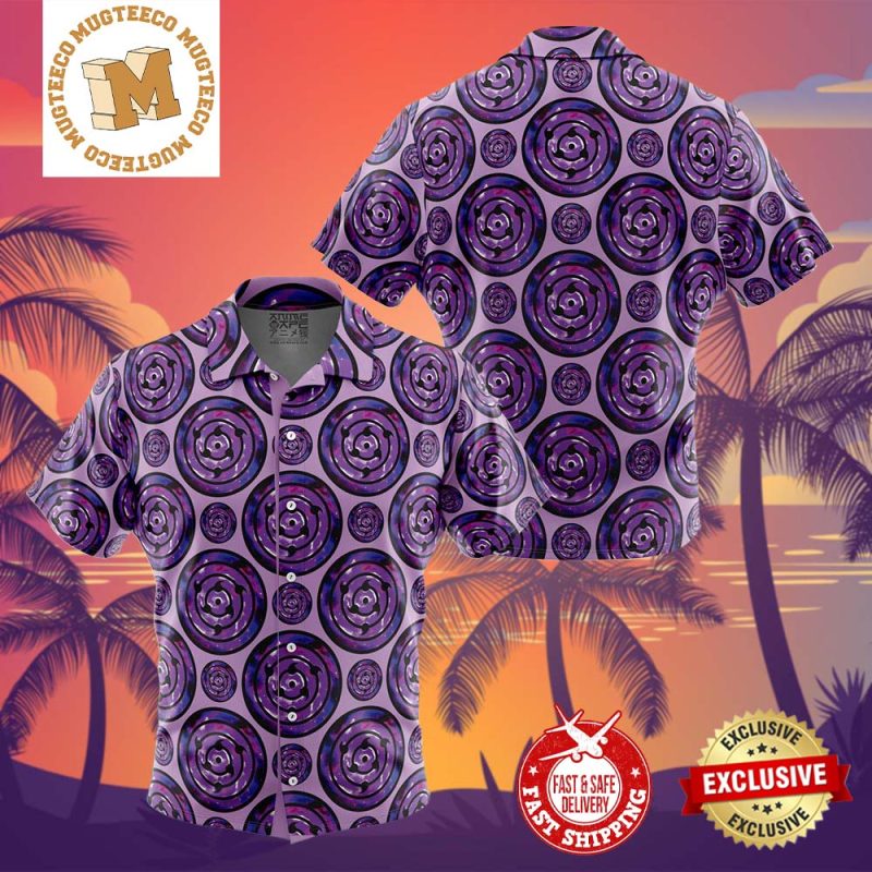 Rinnegan Naruto Shippuden Summer 2024 Hawaiian Shirt For Family - Mugteeco