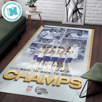 USMNT Concacaf Nations League Final 2024 Champions Wall Decor Poster ...